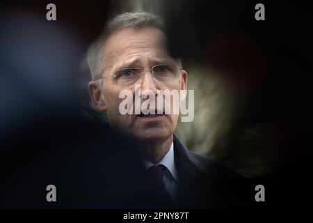Ramstein Miesenbach, Germany. 21st Apr, 2023. Lloyd Austin, U.S ...