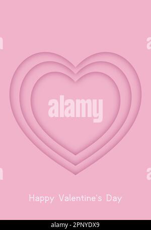 Three hollow heart patterns overlap Stock Vector Image & Art - Alamy