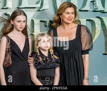 Amanda Lamb arriving at the opening night of Cirque du Soleil's Quidam ...