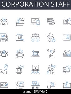 Establishment team line icons collection. Formation, Building ...