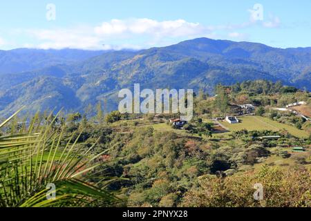 the Landscape near in Paraiso around Orosi Valley near the city of ...