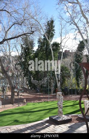 Sedona, AZ. U.S.A. Tlaquepaque Arts & Shopping Village. Renee Taylor ...