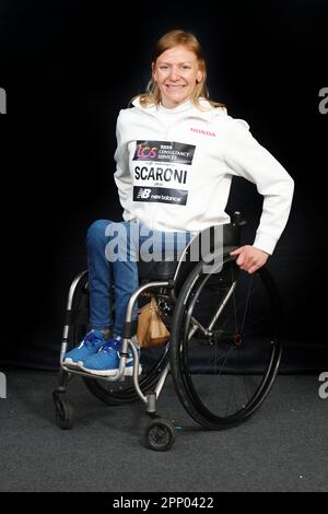 Susannah Scaroni during a press conference held at the TCS London ...