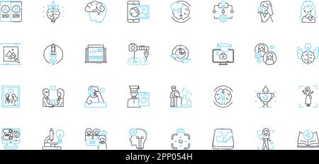 Videography linear icons set. Filming, Cinematography, Recording ...