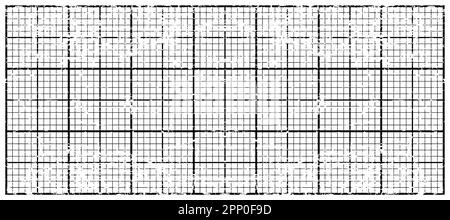 Old empty back millimeter paper ( mm ) background. Square grid, raster ...