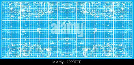 Old empty back millimeter paper ( mm ) background. Square grid, raster ...