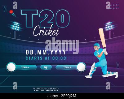 Cricket Match Poster