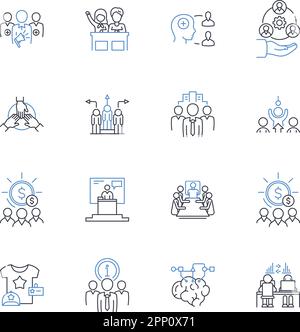 Unified Synergy Teamwork Vector Illustration Icon logo, ideal visual ...