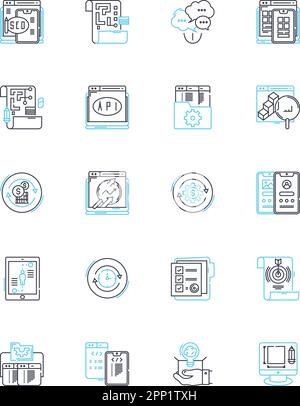 skeuomorphism ux ui design color icon vector illustration Stock Vector ...