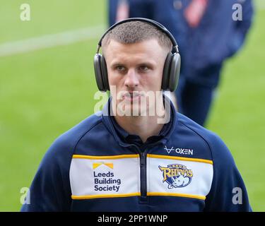 Ash Handley of Leeds Rhinos before the Betfred Super League round 20 ...
