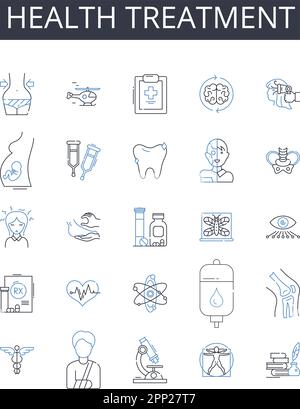 Preventative care line icons collection. Wellness, Prevention, Health ...