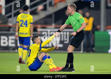Alex Bos, Remco Balk of SC Cambuur during the Dutch Keuken Kampioen ...