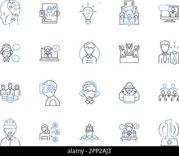 Industry standards line icons collection. Uniformity, Compliance ...