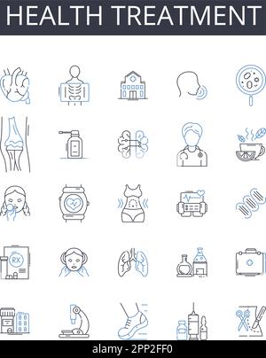 Preventative care line icons collection. Wellness, Prevention, Health ...