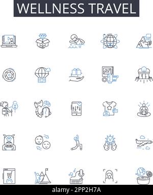 Cultural immersion line icons collection. Diversity, Intercultural ...