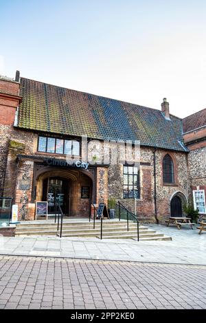 Cinema City Picturehouse cinema inside restored medieval buildings ...