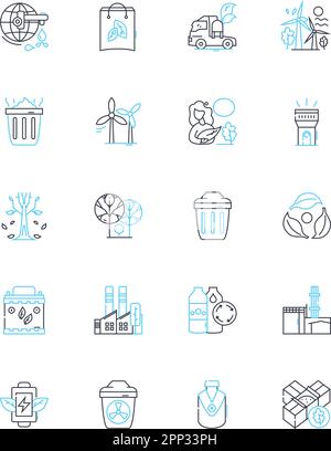 Tidy house linear icons set. Cleanliness , Organization , Declutter ...