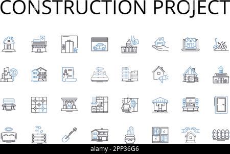 Rebranding effort line icons collection. Revamp, Refresh, Renovation ...