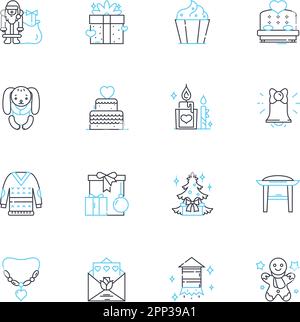 Space planning firm linear icons set. Design, Architecture, Layout ...