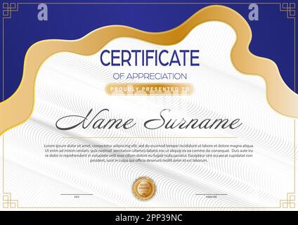 The layout of the certificate, education, qualifications and training ...