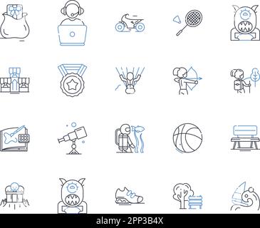 Dance line vector icons and signs. Waltz, Cha-cha, Salsa, Jazz, Tap, Bollywood, Mambo, Boogie ...