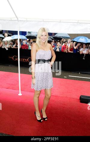 Jaime Wright arriving at the Australian premiere of Golden Compass at ...
