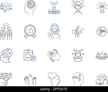 Trade skills line icons collection. Carpentry, Plumbing, Masonry ...