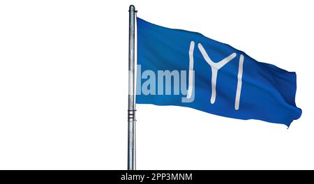 Kayı Tribe Flag, Ottoman Flag, Turkish Flag Stock Photo - Alamy