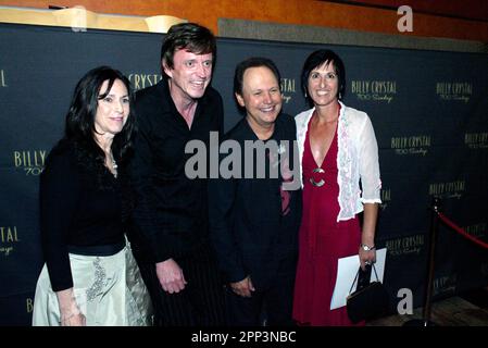 Murray Cook with Billy Crystal at the after-party of Crystal's “700 ...