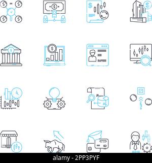 Resource conservation linear icons set. Sustainability, Eco-friendly ...