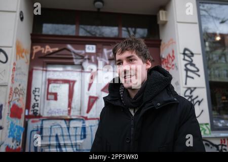Leipzig, Germany. 05th Apr, 2023. "Mayberg", the Leipzig-based musician ...