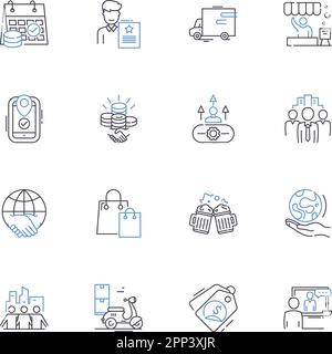 Short-term capital appreciation icon vector logo set collection for web ...
