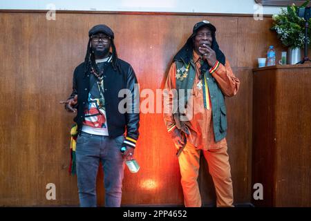 The ‘Nine night’ ritual was held at Goldsmith College for Jah Shaka who ...