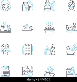 Employee well-being set. A holistic approach to staff health. Mental ...