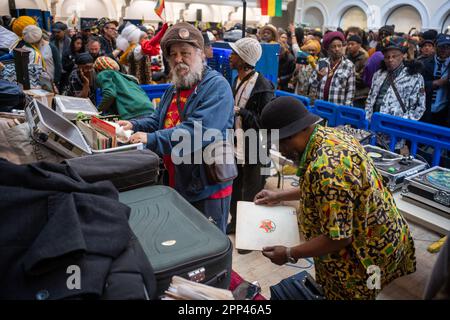 The ‘Nine night’ ritual was held at Goldsmith College for Jah Shaka who ...