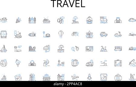 Collection line icons collection. Curation, Assortment, Trove ...