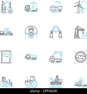 Melodious harmonic linear icons set. Melody, Harmony, Rhythm, Tune ...