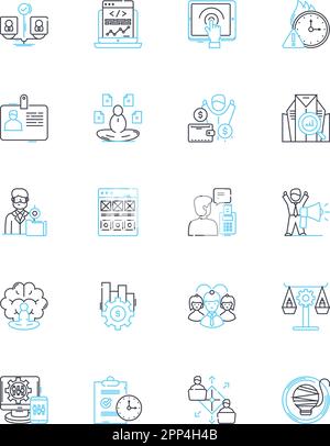 Ranking line icons signs set. Design collection of Ranking, Rank, Place ...