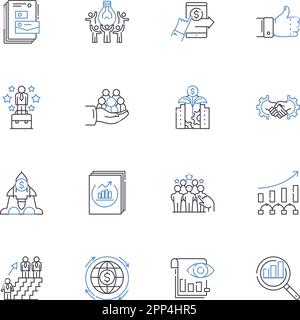 Skillfulness line icons collection. Aptitude, Dexterity, Proficiency ...