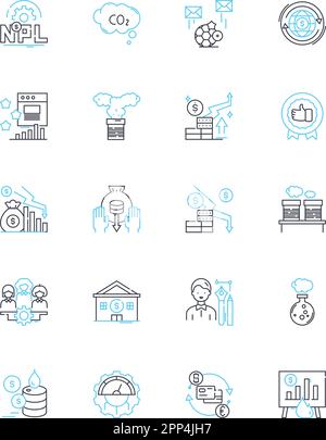 Mtary issue linear icons set. Discrimination, Inequality, Stereotyping ...