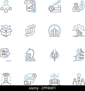 Skillfulness line icons collection. Aptitude, Dexterity, Proficiency ...