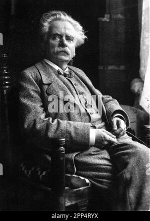 Edvard Grieg. 25th July 1907 | Troldhaugen, (Bergen Stock Photo - Alamy