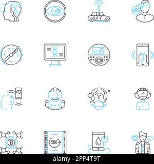 API icon for apps and web, linear design Stock Vector Image & Art - Alamy