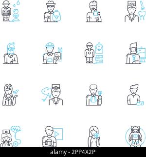 Job shadowing concept icon Stock Vector Image & Art - Alamy