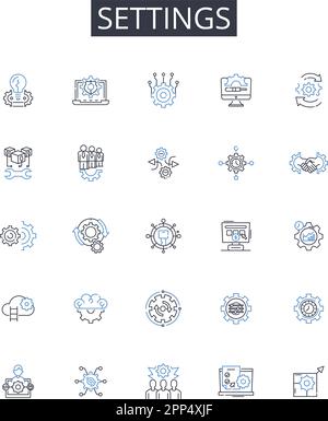 Healing line icons collection. Restoration, Wholeness, Rejuvenation ...