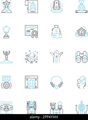 Quests line icons, signs, vector set, linear concept, outline illustration Stock Vector Image ...