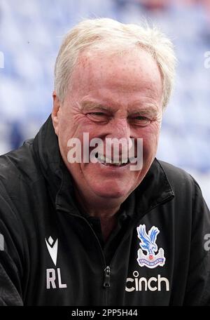 Crystal Palace assistant manager Ray Lewington during the Premier ...
