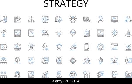 Virile s line icons collection. Masculine, Potent, Dominant, Robust ...