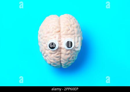 A visual representation of a human brain and its neural network Stock ...
