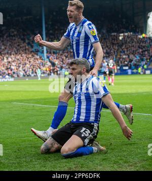 Sheffield Wednesday's Callum Paterson celebrates scoring their side's ...